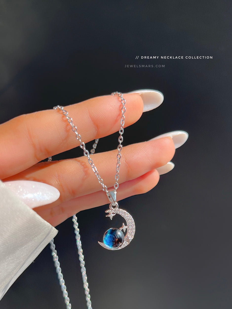 Dreamy Selenophile Necklace – Jewelsmars