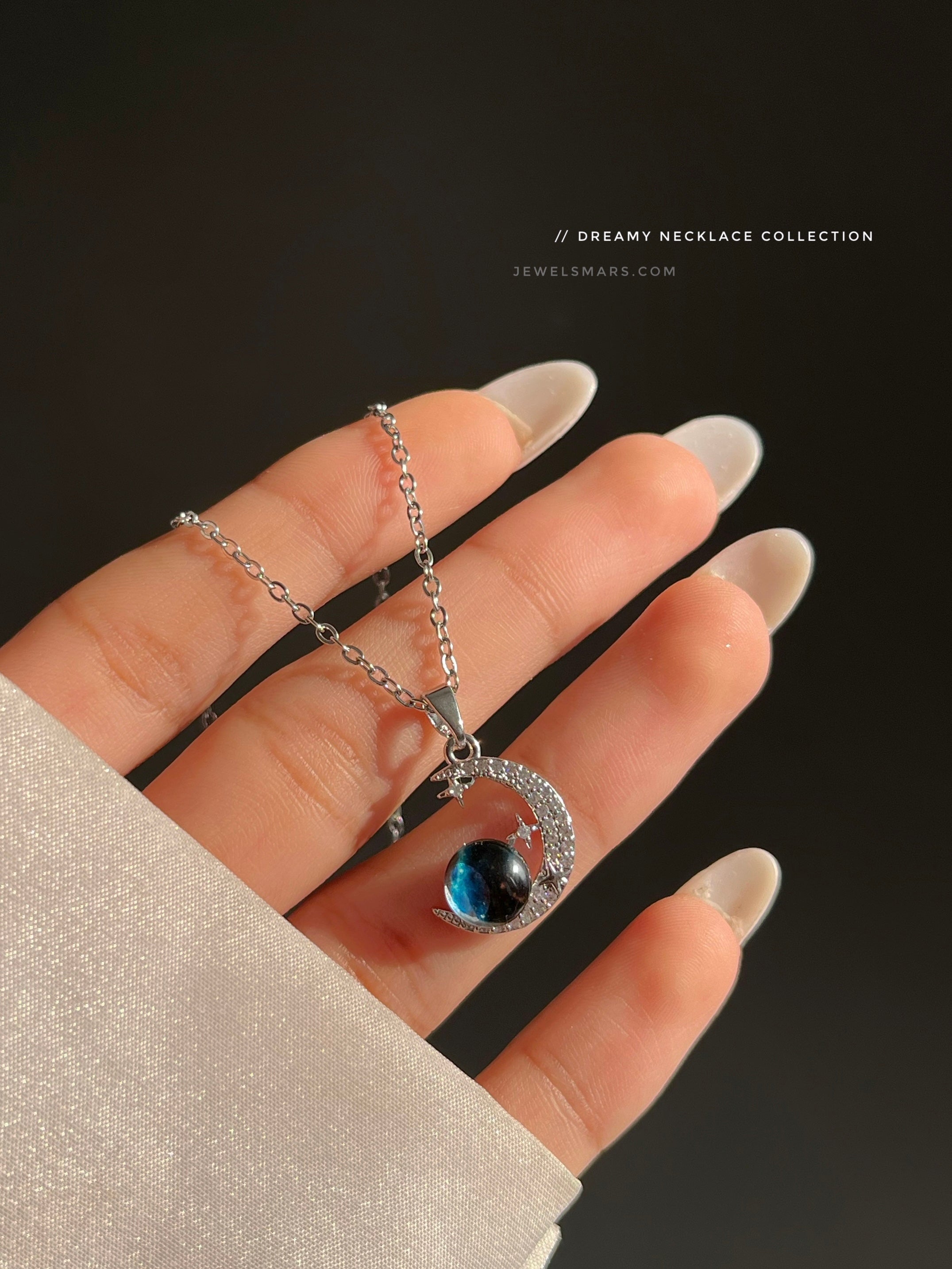 Dreamy Selenophile Necklace – Jewelsmars
