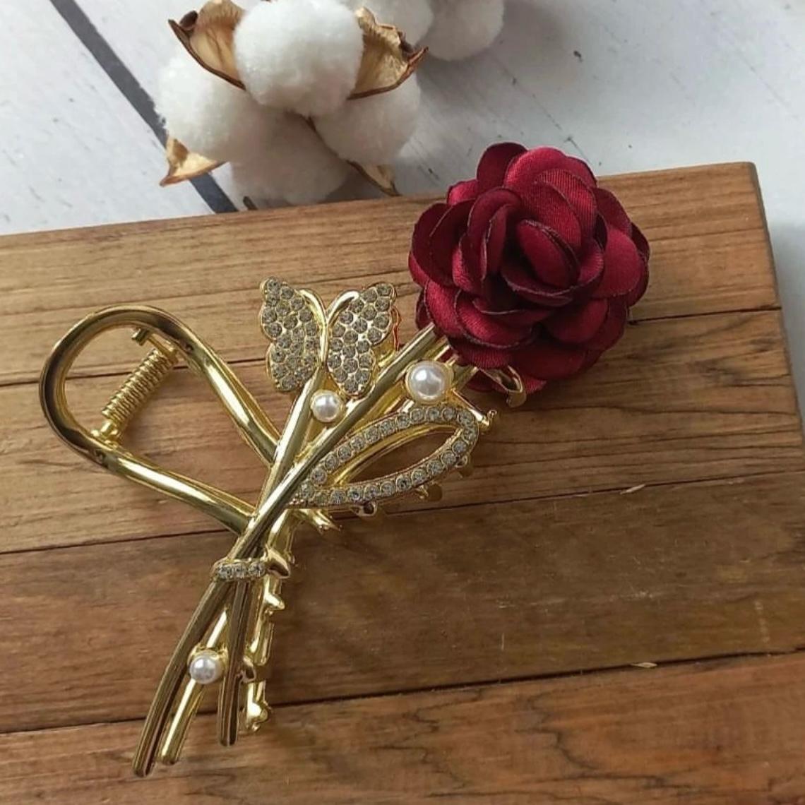Be My Rose! Premium Hair Claw Clutcher – Jewelsmars