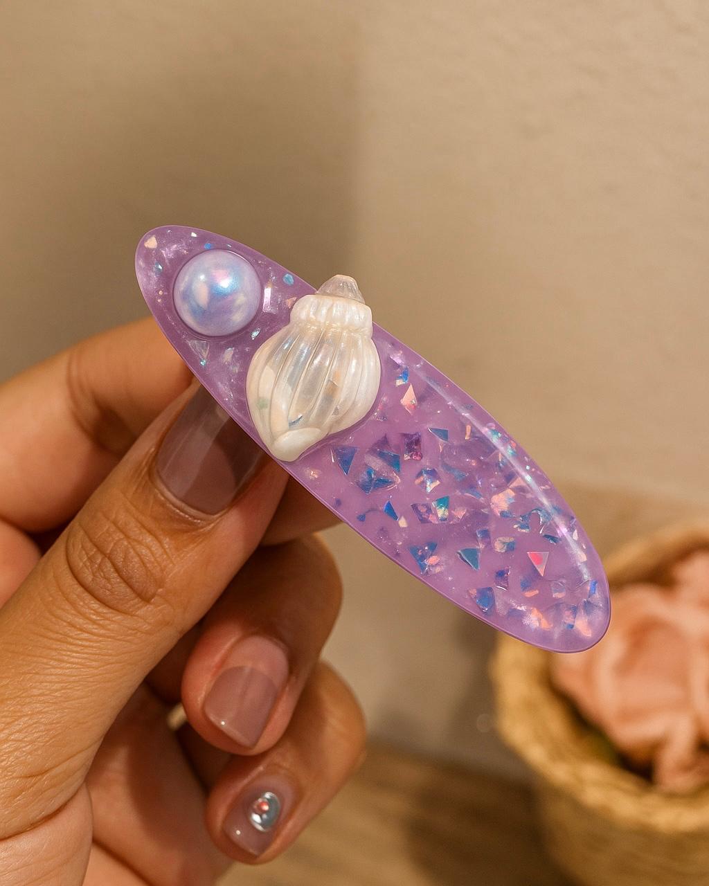 Ariel Sea-shell Hairclip – Jewelsmars